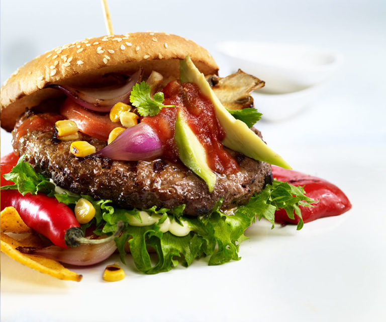 Mexi hamburger - Slatto